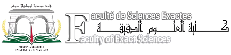 FACULTÉ DES SCIENCES EXACTES